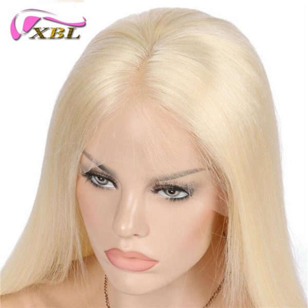 Transaprent Lace13x4 613 Blonde Straight Lace Frontal Wig – XBL Hair
